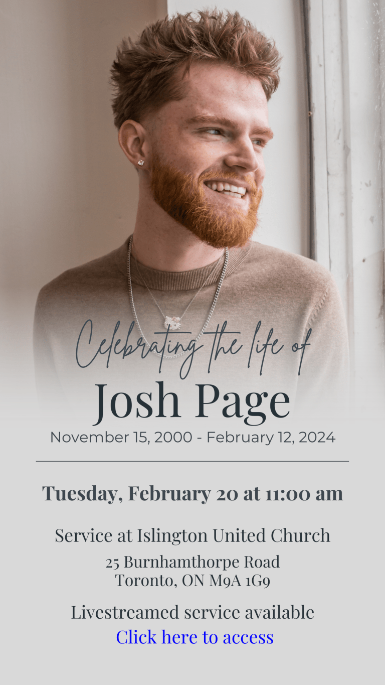 Josh Page - Islington United Church